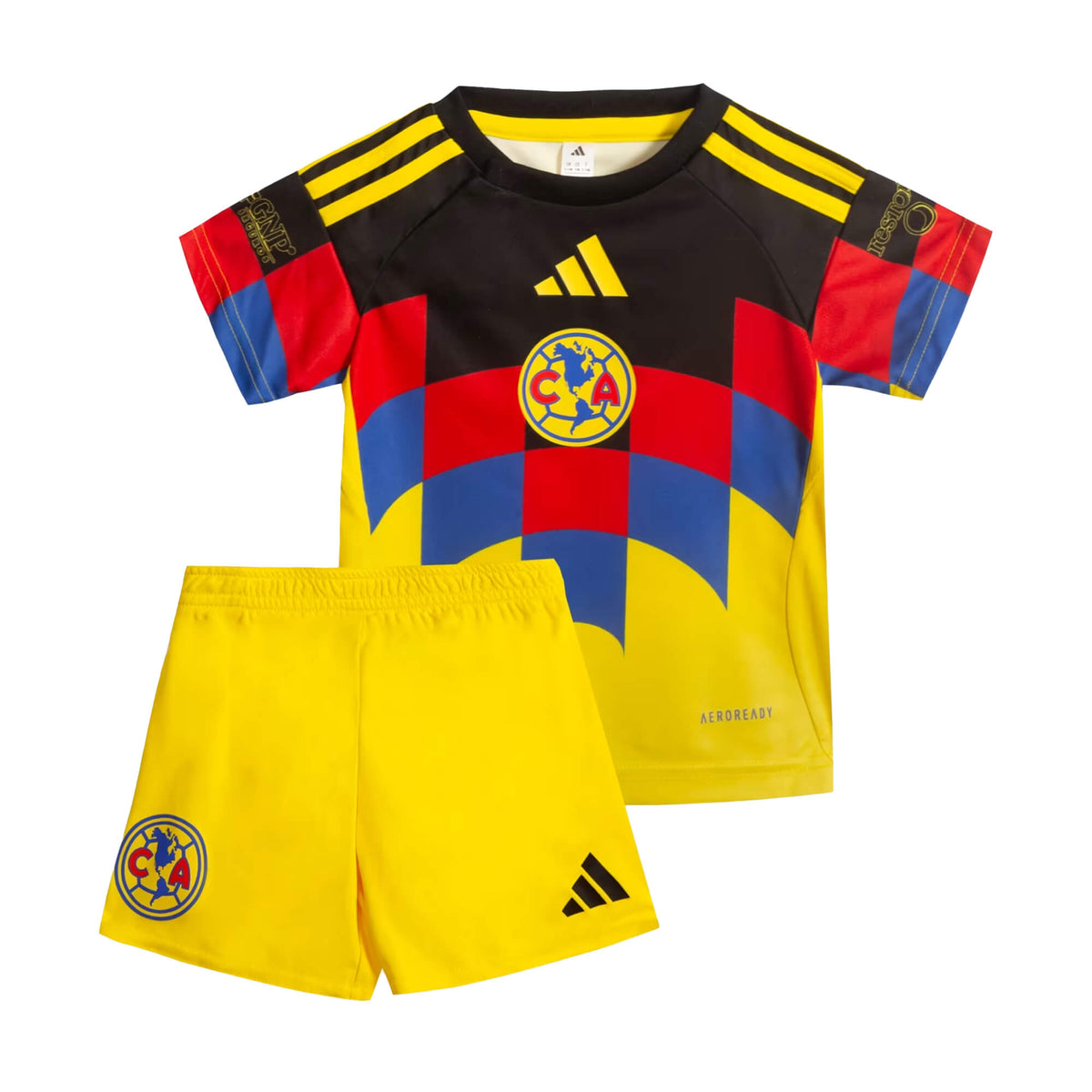 adidas Club America Baby Home 2025/26 Mini Kit – Azteca Soccer