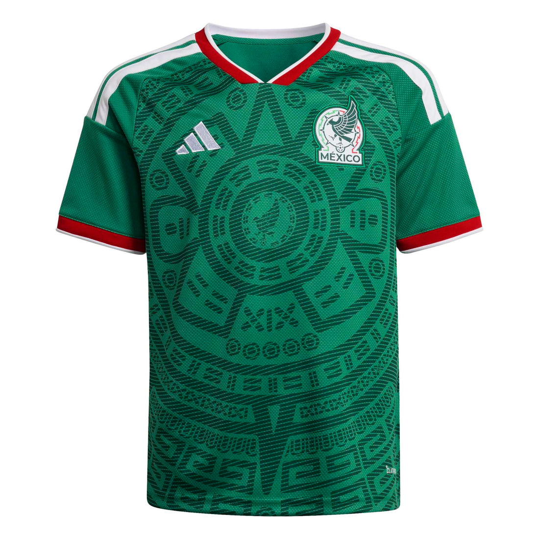 adidas Kids Mexico World Cup 2026 Home Jersey Green/White – Azteca Soccer
