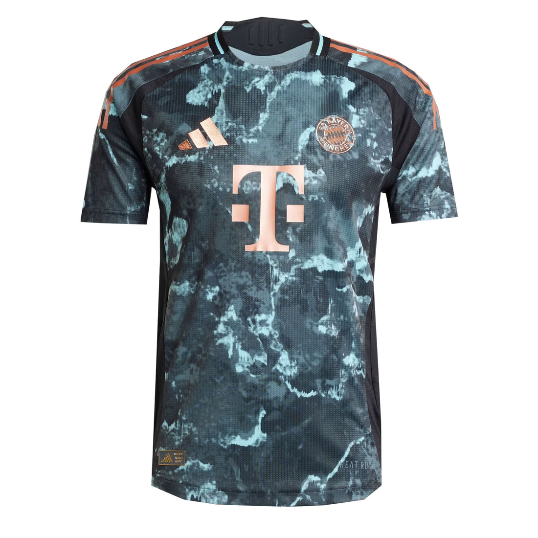 adidas Men's Bayern Munich 2024/25 Authentic Away Jersey Black/Bronze ...