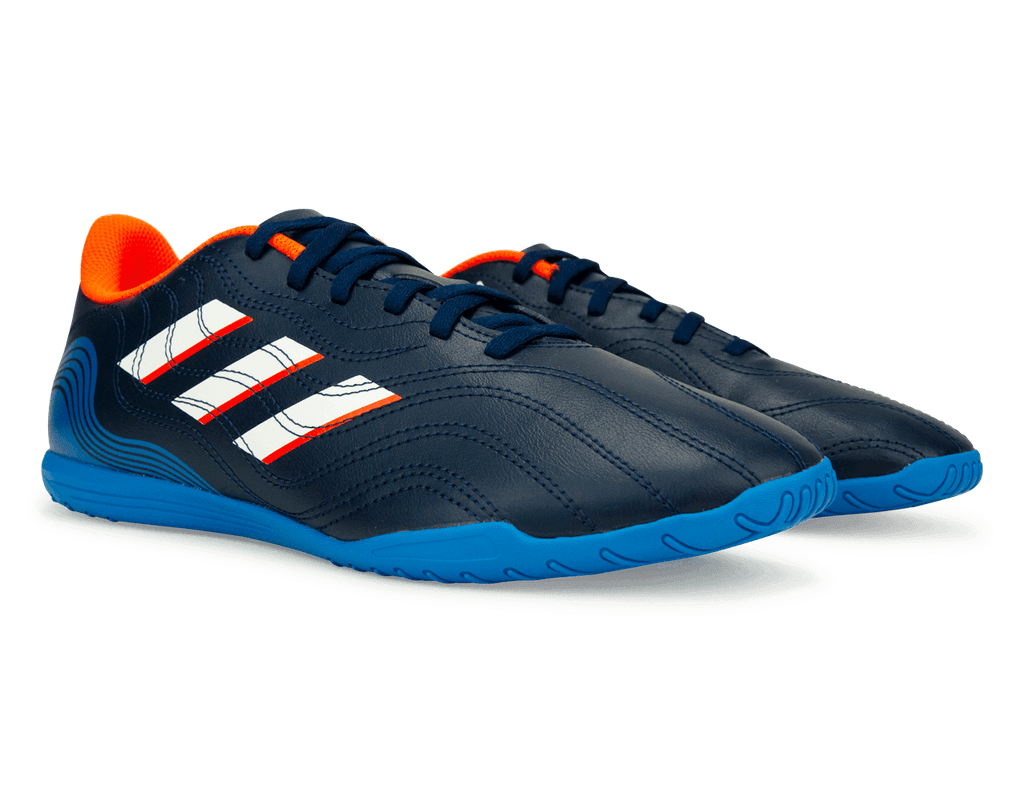 adidas Men's Copa Sense.4 IN Blue/White – Azteca Soccer