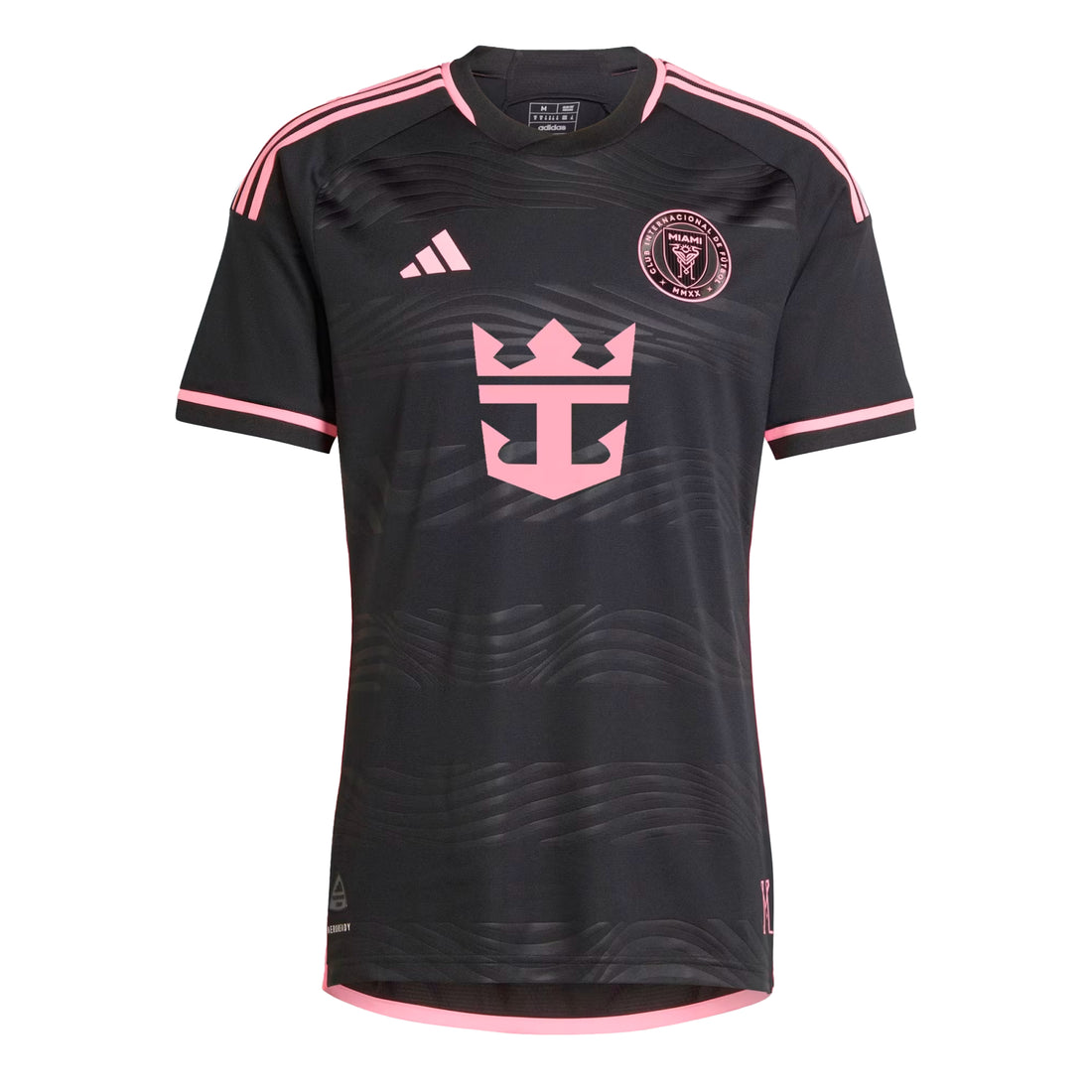 adidas Men's Inter Miami 2024/25 Authentic Away Jersey Black/Pink ...