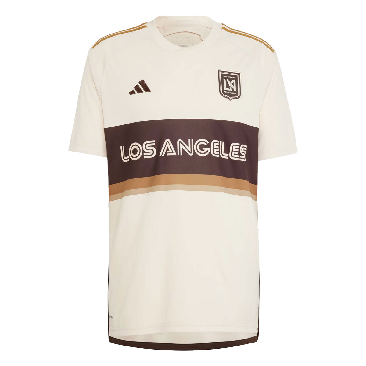 adidas Men's LAFC 2024/25 Archive Jersey Linen/Brown – Azteca Soccer