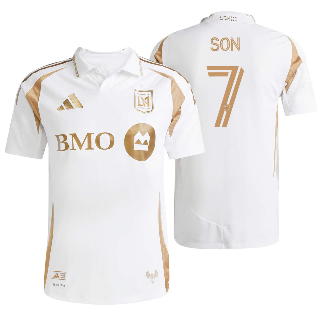 adidas LAFC Men's Away Authentic 2025/26 Soccer Jersey w/ Son #7 ...