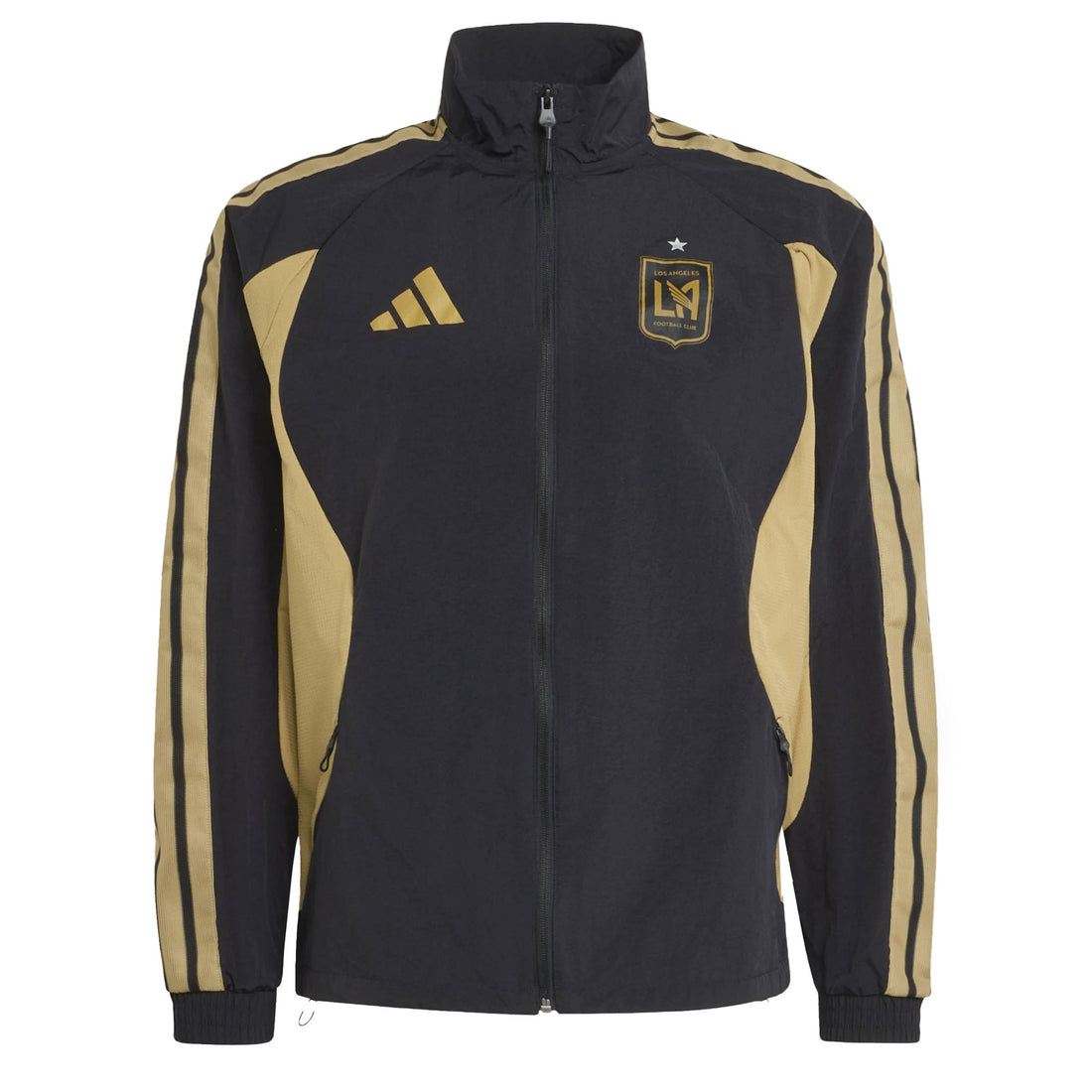 adidas Men's LAFC Anthem Jacket Black/Gold – Azteca Soccer