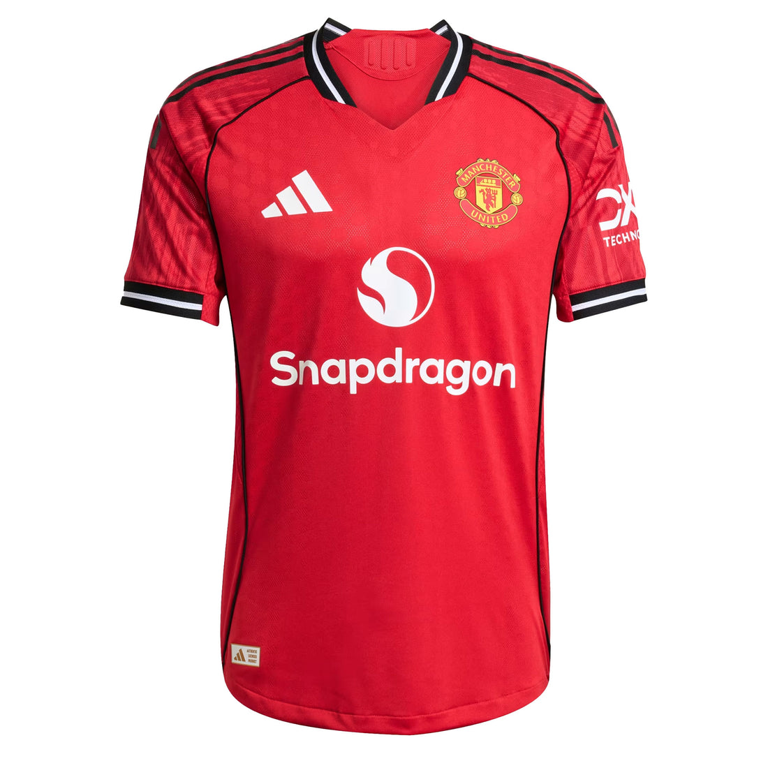 adidas Manchester United Men's Home Authentic 2025/26 Soccer Jersey ...