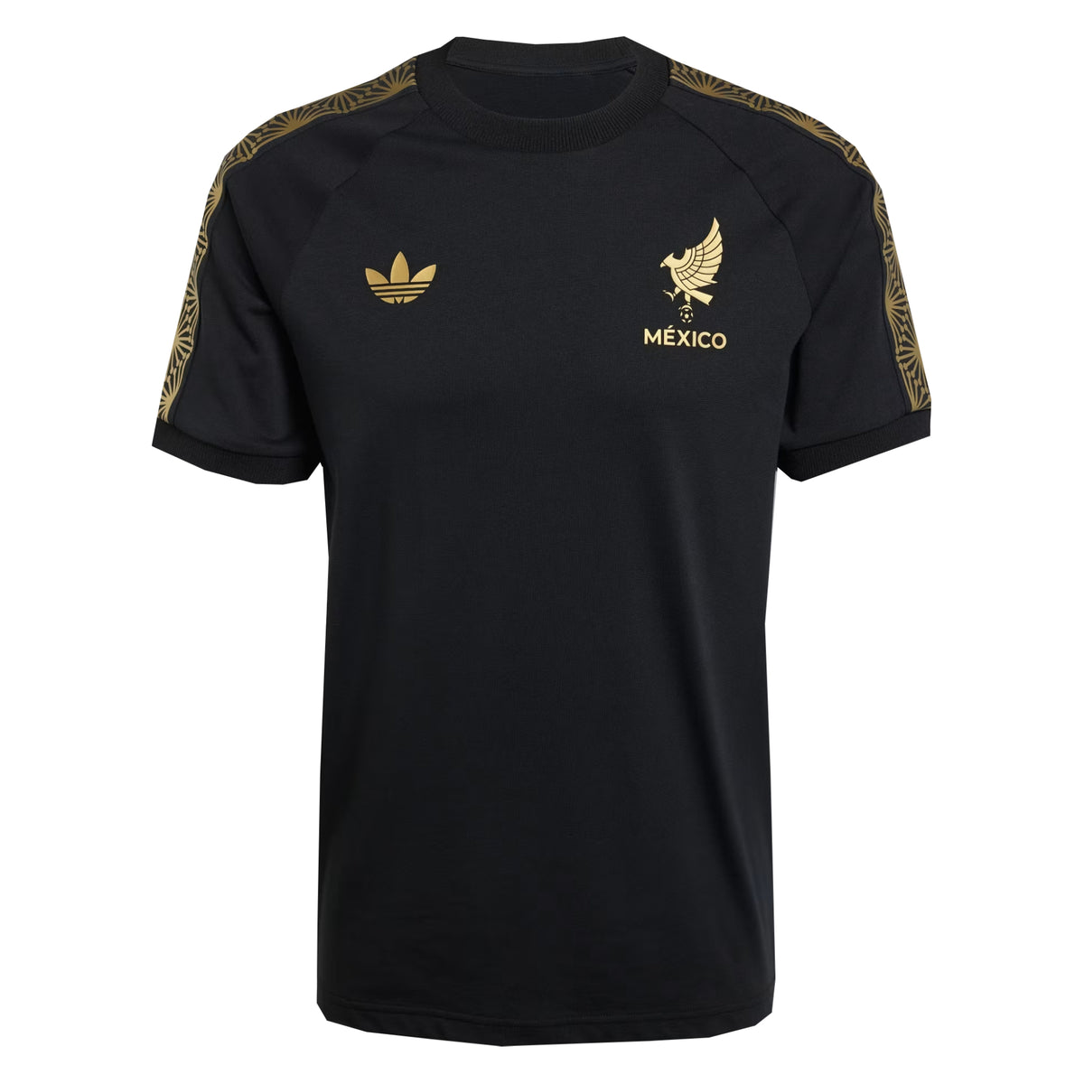 adidas Men's Mexico De Oro 2025/26 Tee Black/Gold – Azteca Soccer