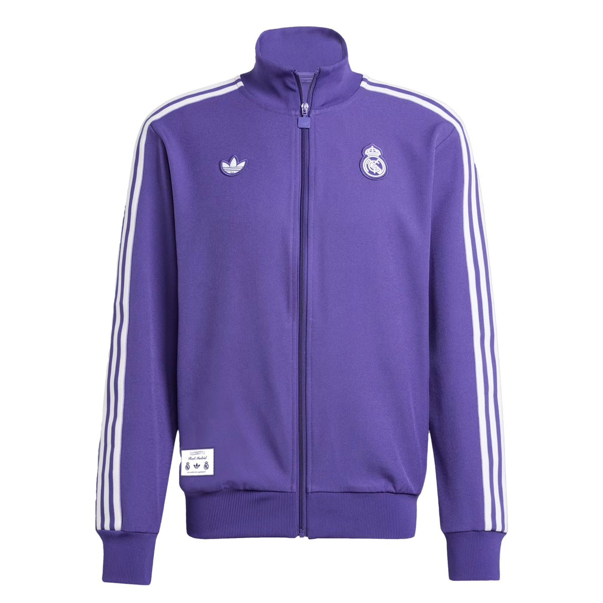 adidas Men's Real Madrid Terrace Icons Track Top Purple/White – Azteca ...