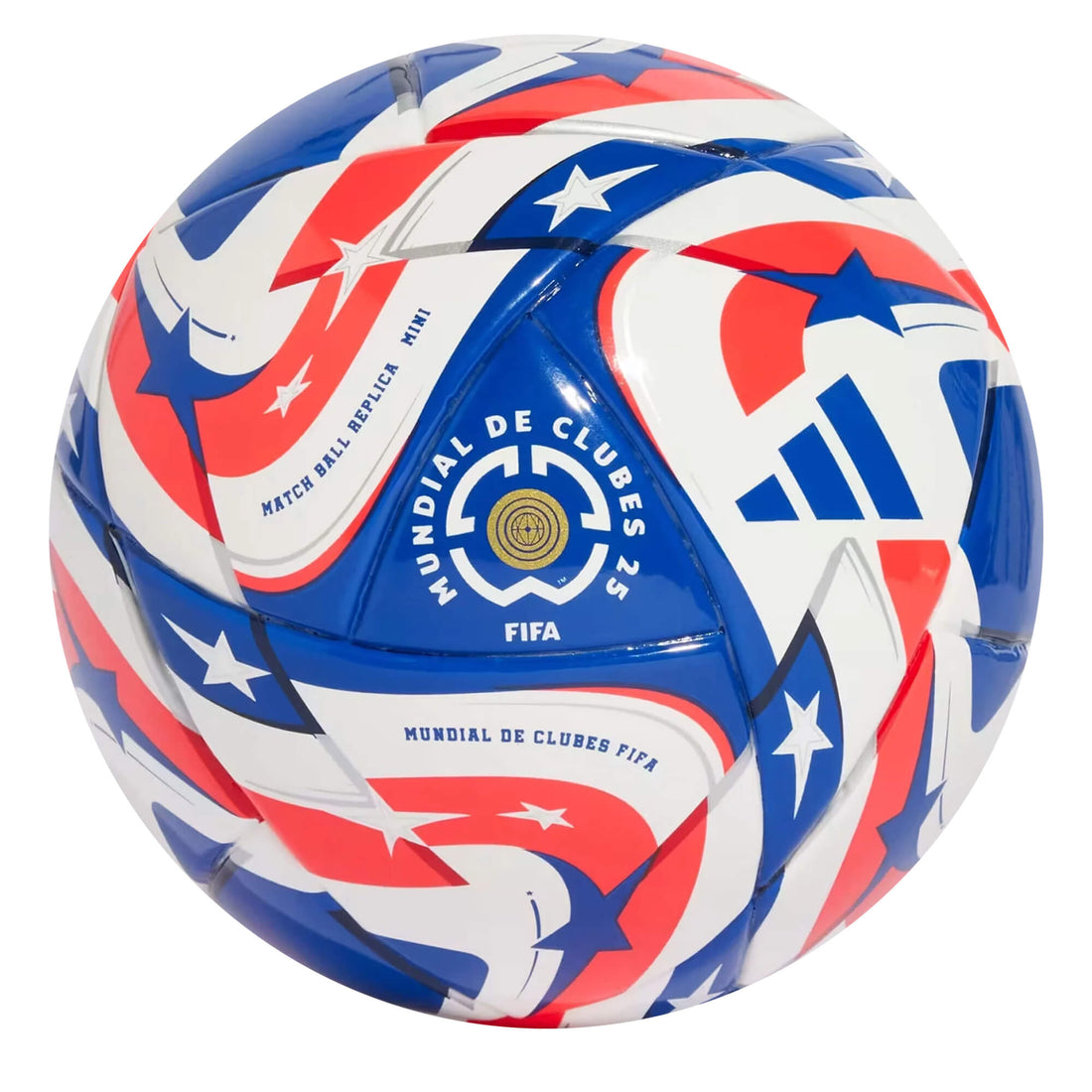 adidas FIFA Club World Cup 2025/26 Mini Ball White/Blue/Red – Azteca Soccer