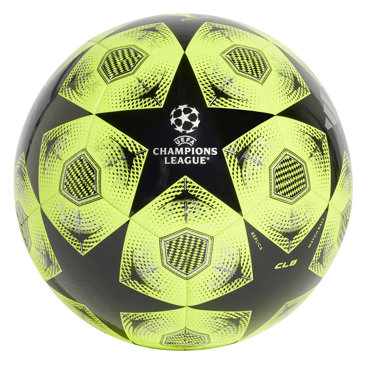 adidas UCL 2024/25 Club Ball Black/Volt/Silver – Azteca Soccer