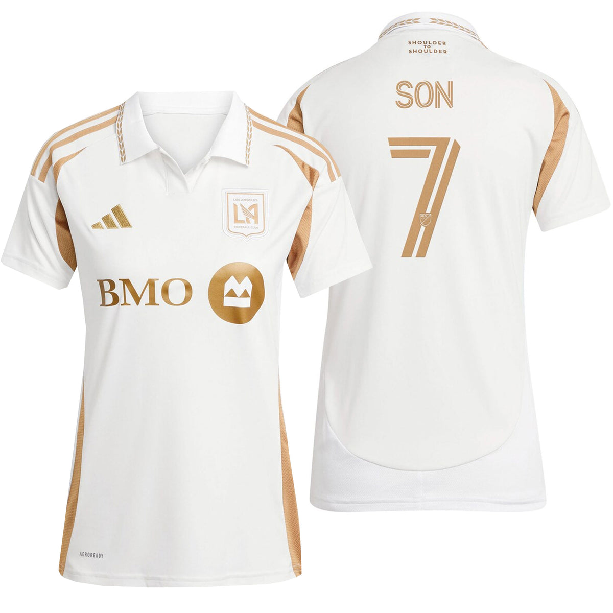adidas LAFC Women's Away Stadium 2025/26 Soccer Jersey w/ Son #7 ...
