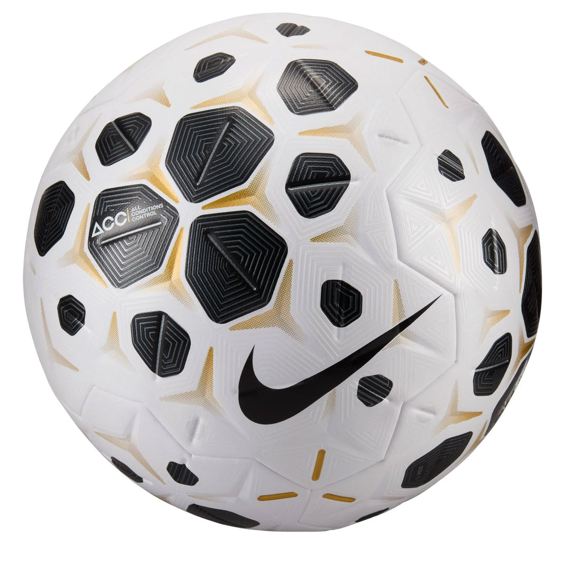 Nike Control Official Match 2025/26 Ball White/Black/Gold – Azteca Soccer