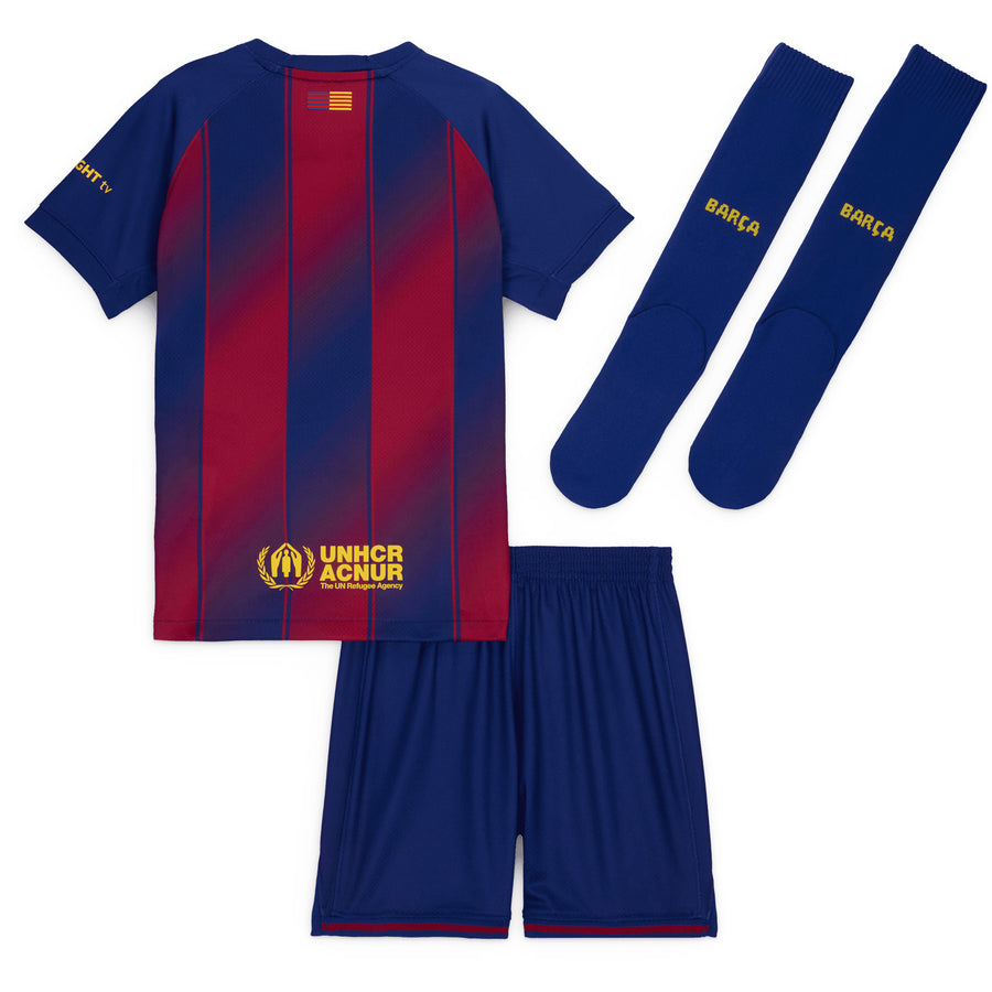Nike FC Barcelona 2025/26 Home Minikit Royal Blue/Red – Azteca Soccer
