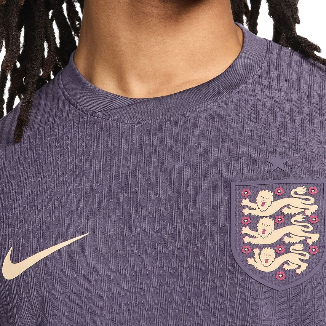 Nike Men's England 2024/25 Dri-FIT ADV Away Jersey Dark Raisin/SeSame ...