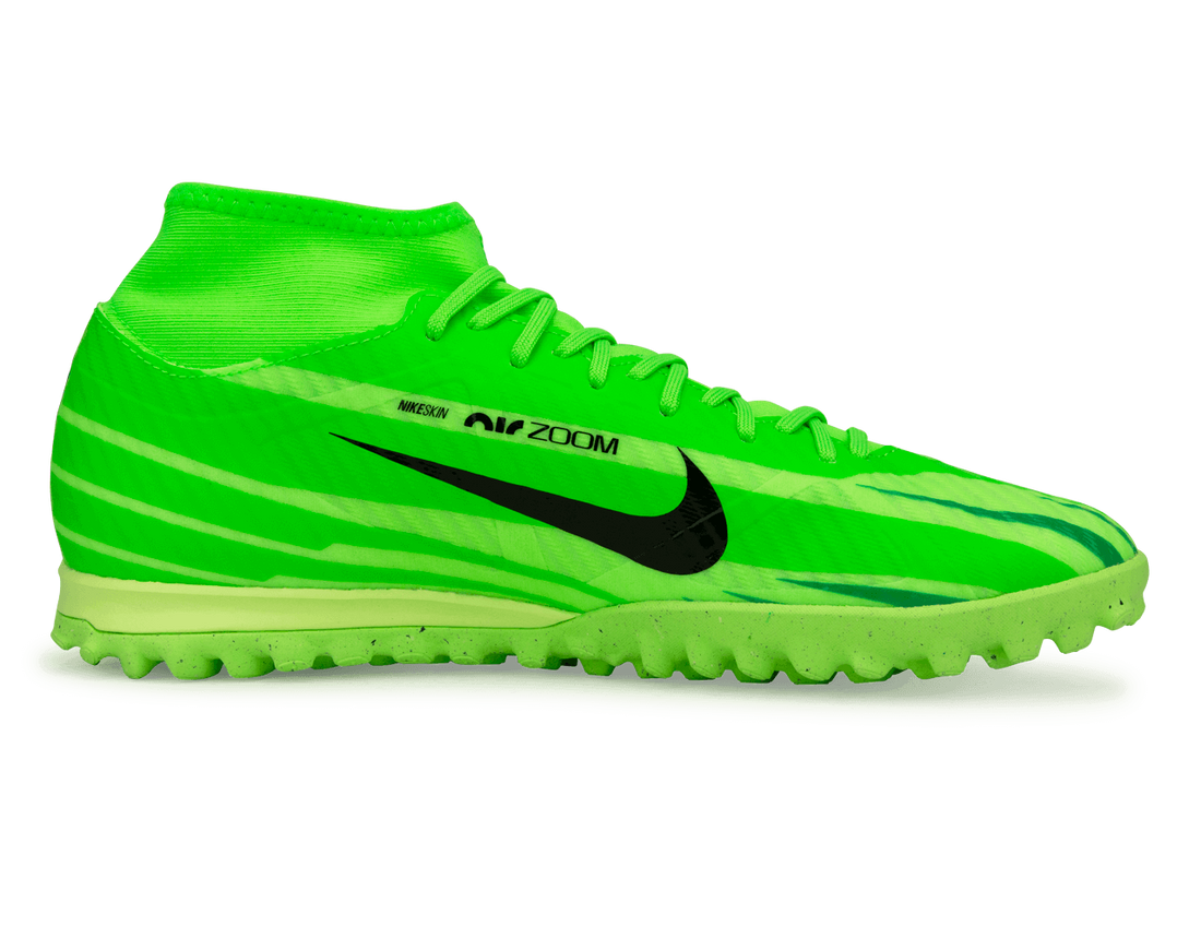 Nike Men's Zoom Mercurial Superfly 9 Academy MDS TF Green Strike/Black – Azteca Soccer