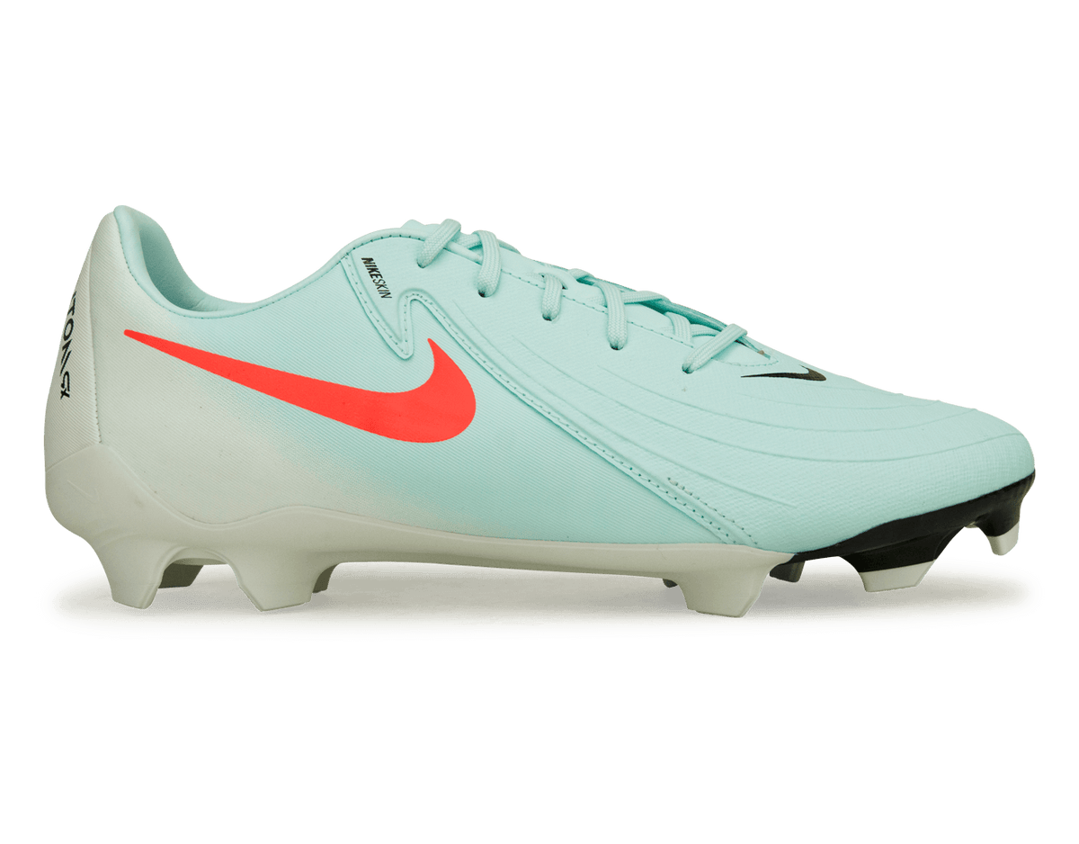 Nike Men's Phantom GX II Academy FG/MG Mint/Atomic Red – Azteca Soccer