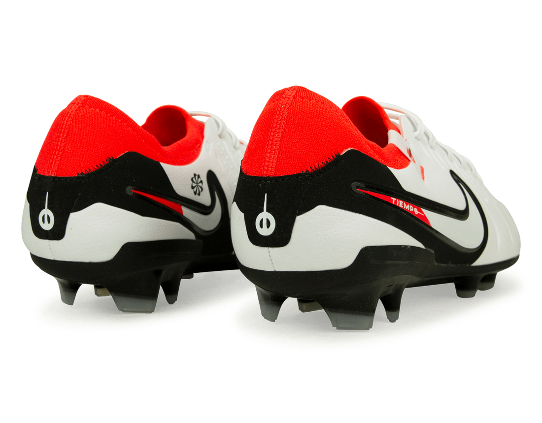 Nike Men's Tiempo Legend 10 Pro FG White/Red – Azteca Soccer