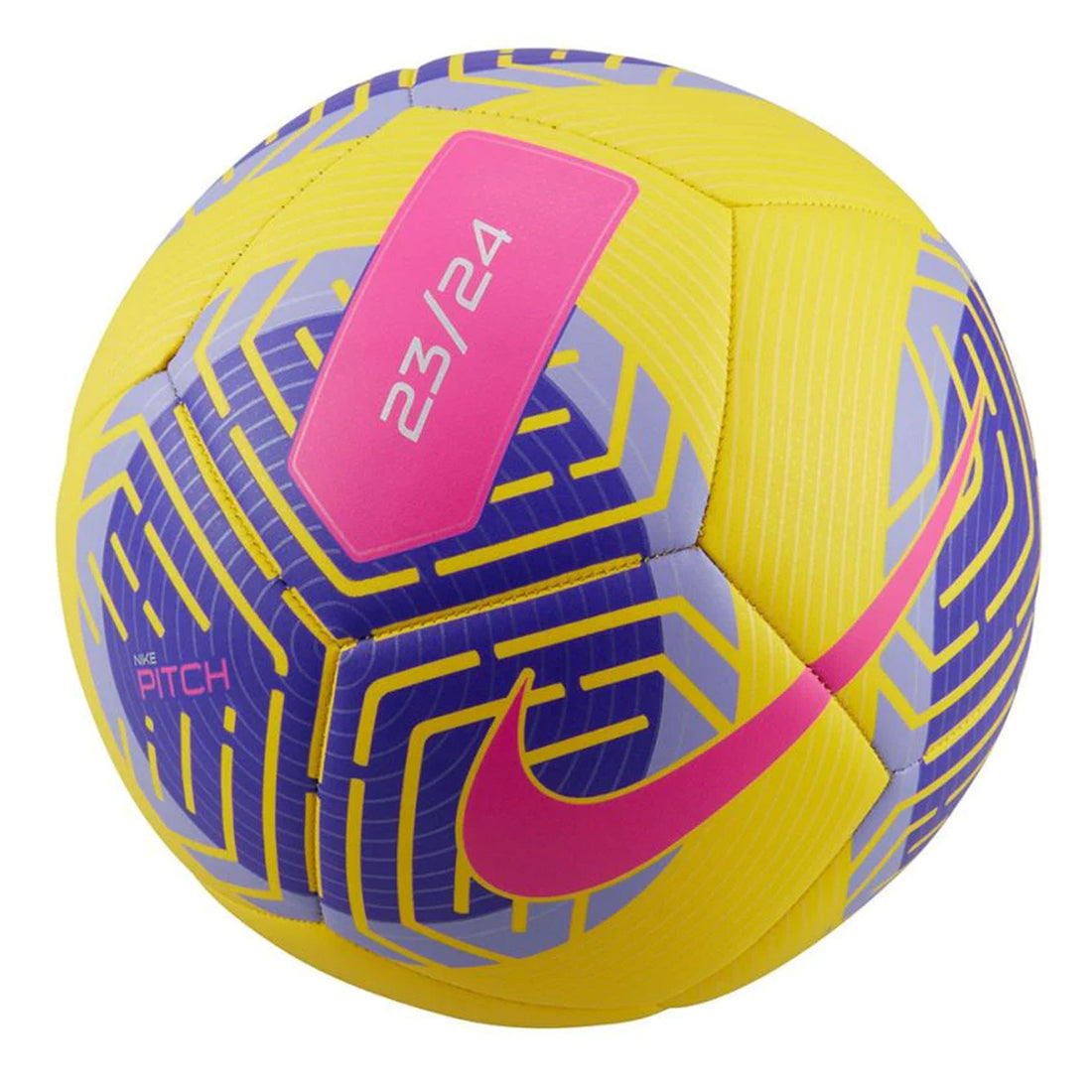 Nike Pitch Ball 2023/24 Yellow/Purple/Magenta – Azteca Soccer