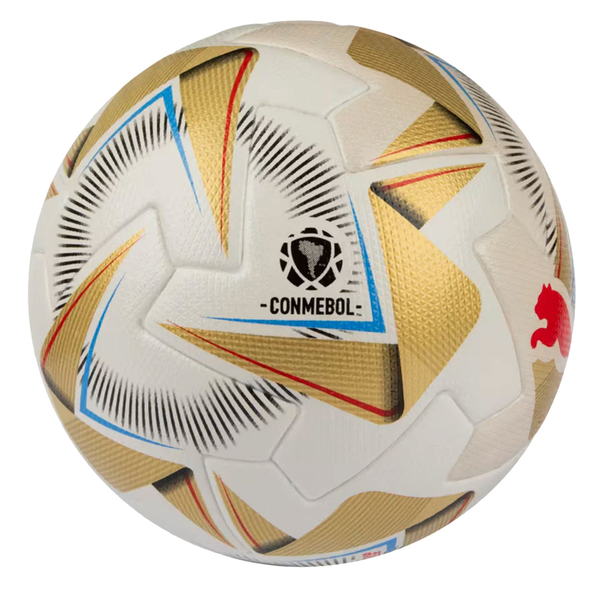 PUMA Cumbre Conmebol Copa America 2024 Official Match Ball White/Gold ...