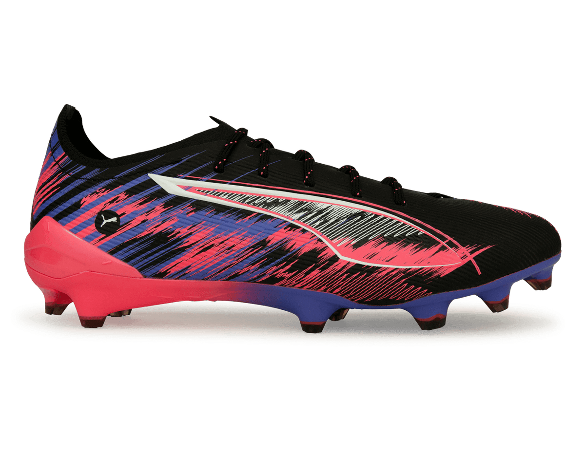 PUMA Men's Ultra 5 Ultimate F1 FG Black/Sunset Glow – Azteca Soccer