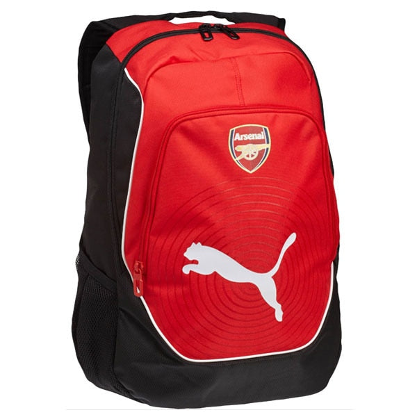 PUMA Arsenal Backpack PUMA Red/Black/White – Azteca Soccer