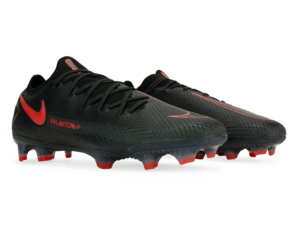 Nike Men's Phantom GT Elite FG Black/Dark Smoke Grey/Chile Red – Azteca ...