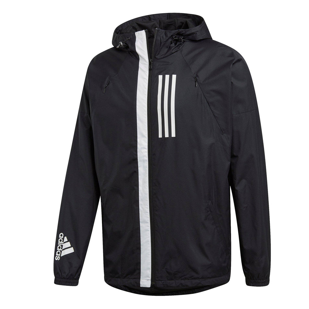 adidas Men's W.N.D. Jacket Black/White – Azteca Soccer