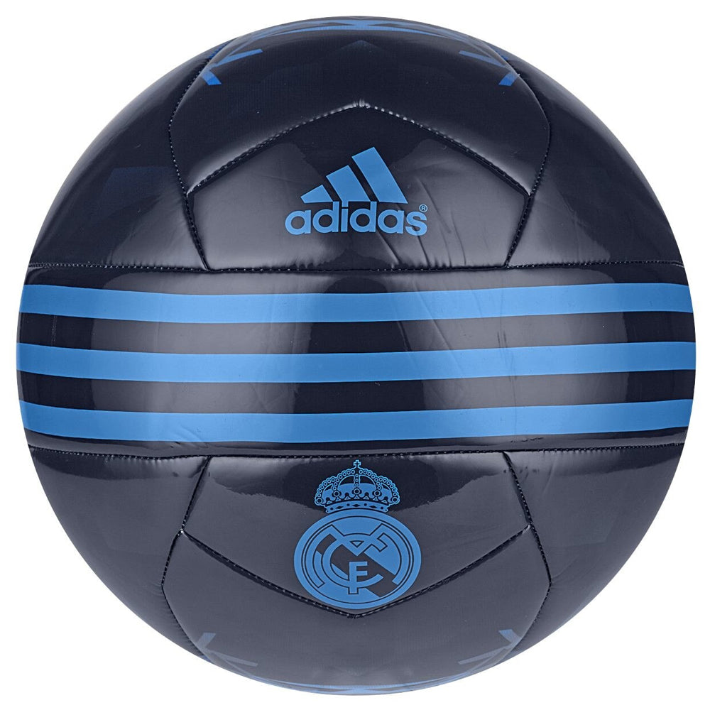 adidas Real Madrid Ball NinDig/Bright Blue – Azteca Soccer