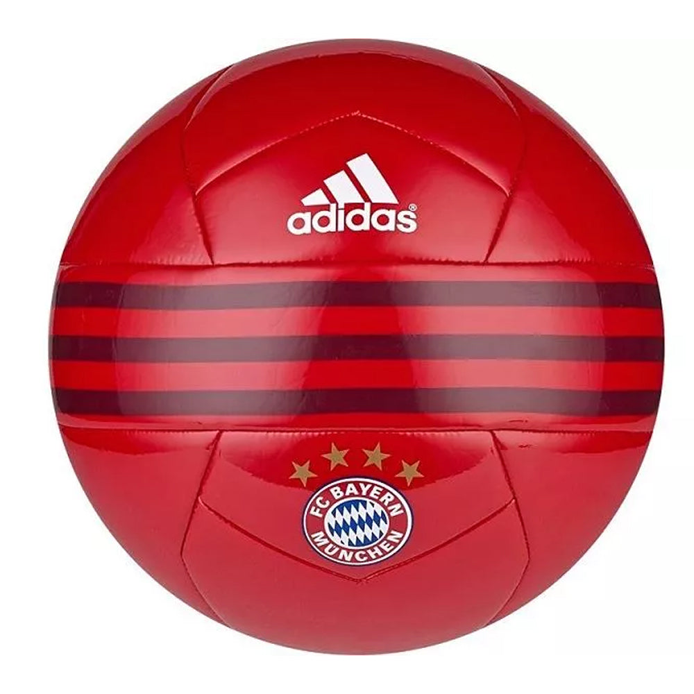adidas Bayern Munich Ball Red/Maroon – Azteca Soccer