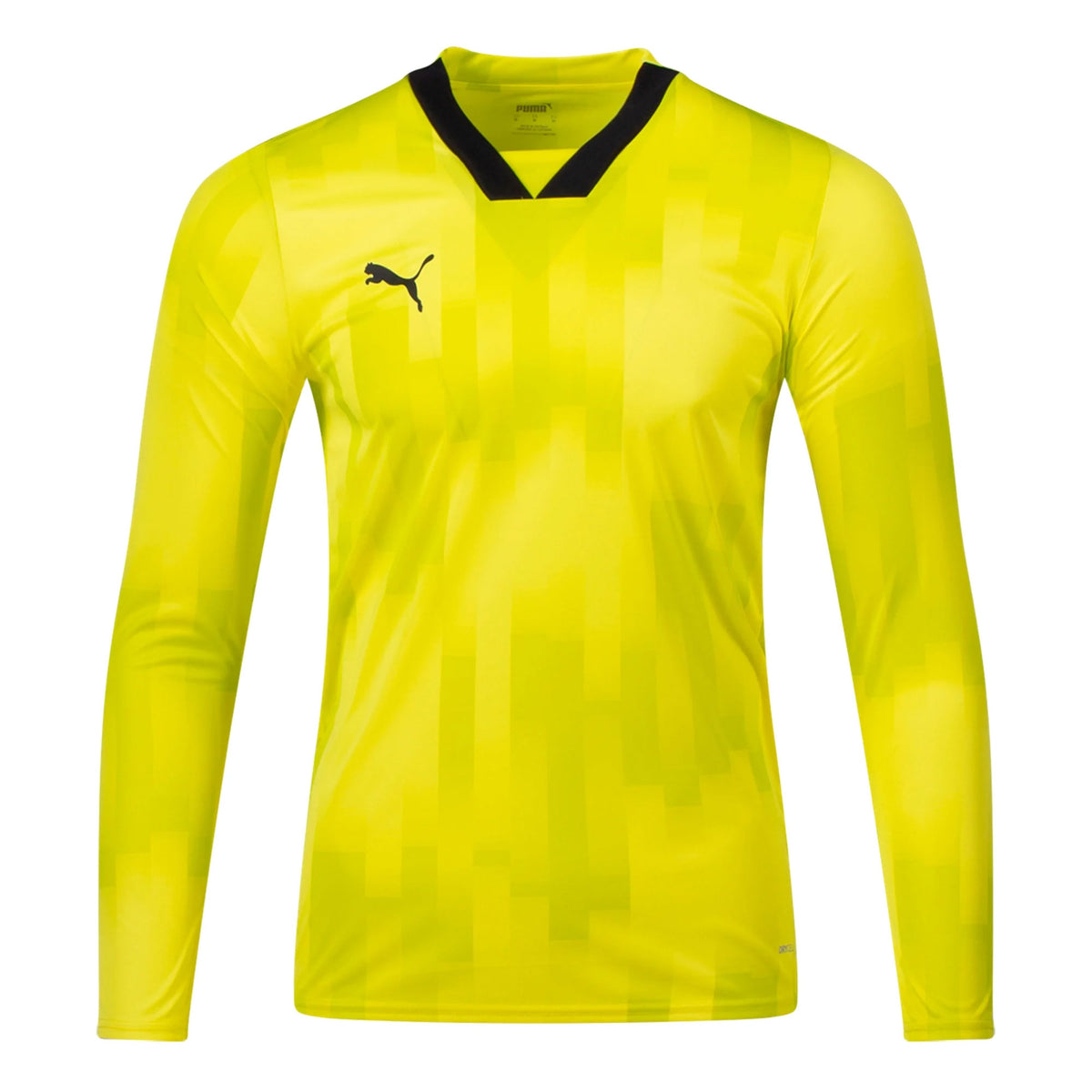 PUMA Kids Team Target Goalkeeper Long Sleeve Jersey Fluo Yellow/Black ...