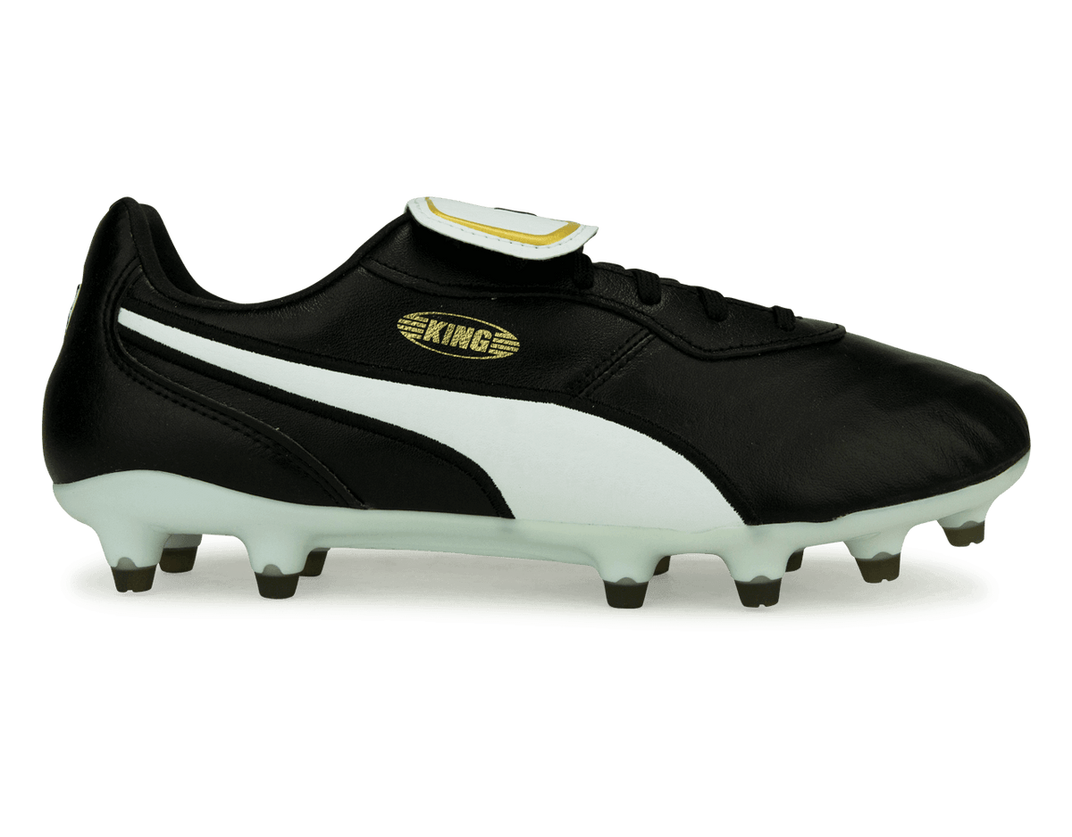 PUMA Men's King Top FG Black/White – Azteca Soccer
